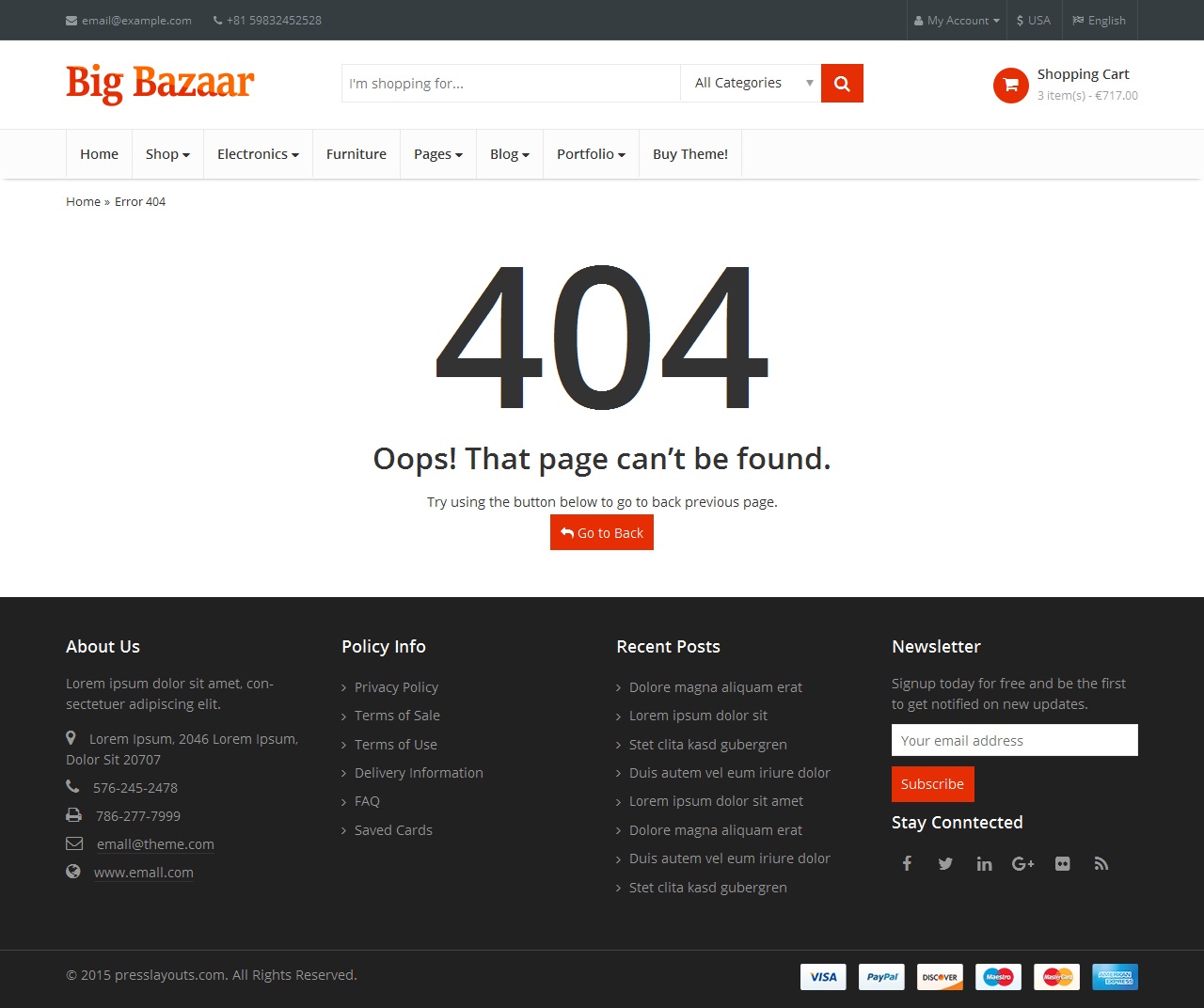 BigBazaar - Responsive WooCommerce WordPress Theme by PressLayouts